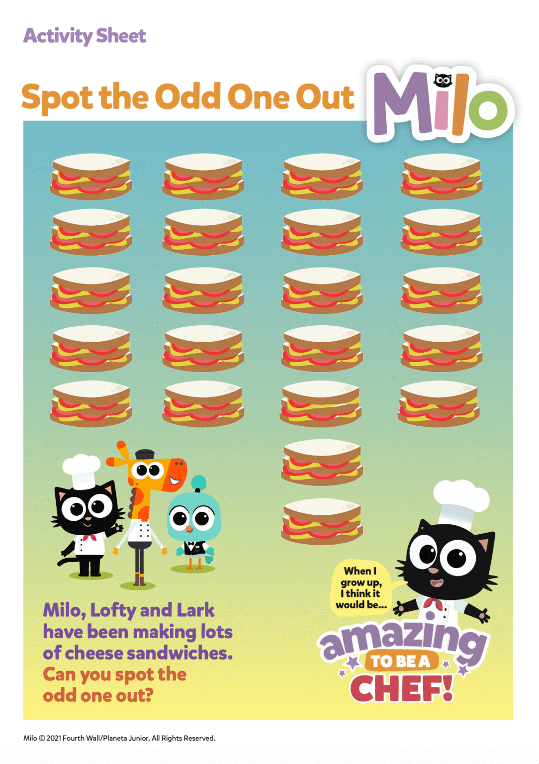Spot the Odd One Out – Milo